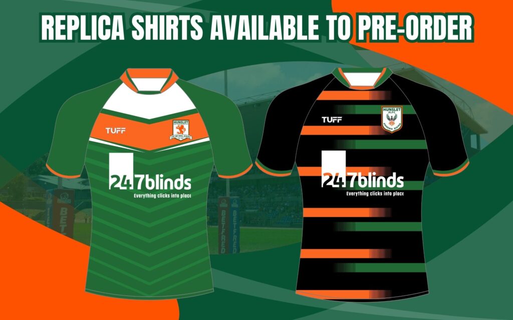 Merchandise Update - New Line, New Arrangements - Hunslet RLFC